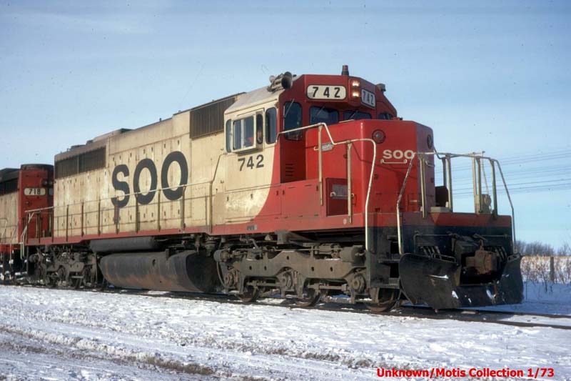 SD40 742